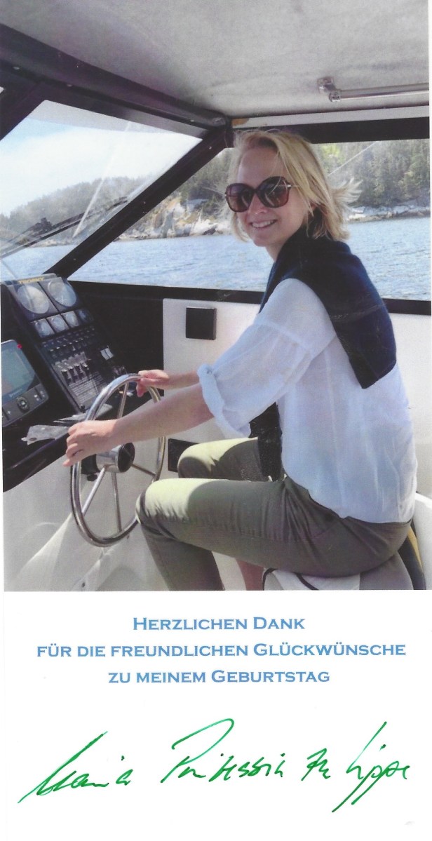 Maria, The Princess de Lippe Biography and Replies – RoyalResponses