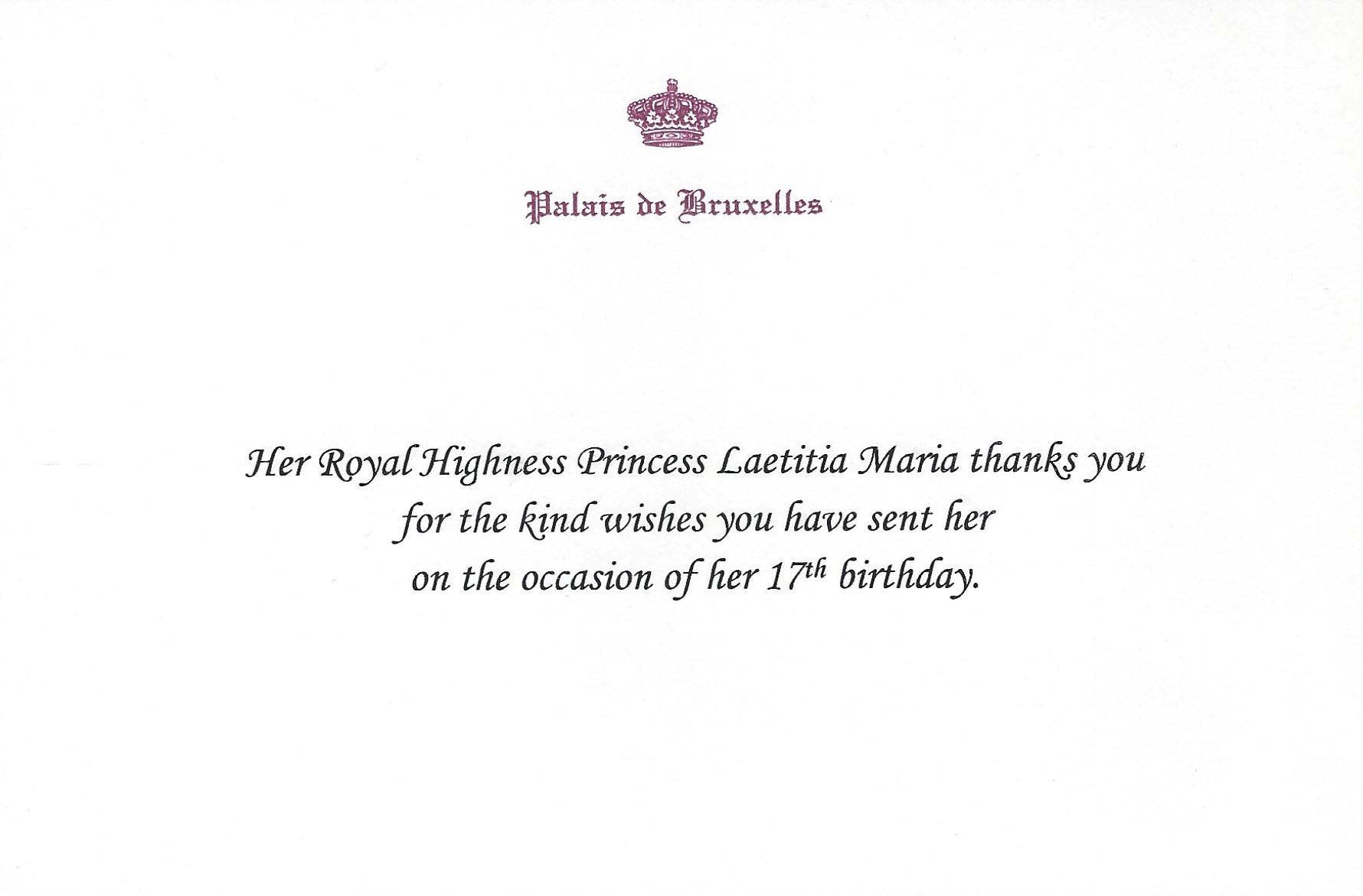 Princess Laetitia Maria of Belgium, Archduchess of Austria-Este ...