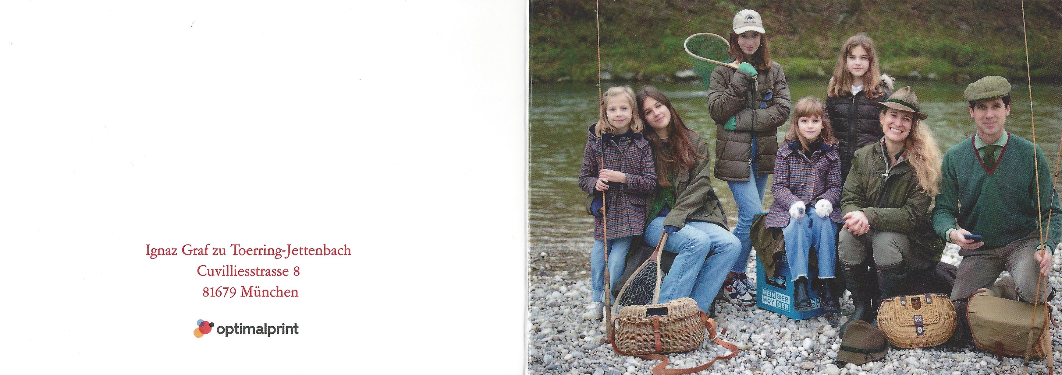 Graf Ignaz and Gräfin Robina zu Toerring Jettenbach Christmas 2020 ...