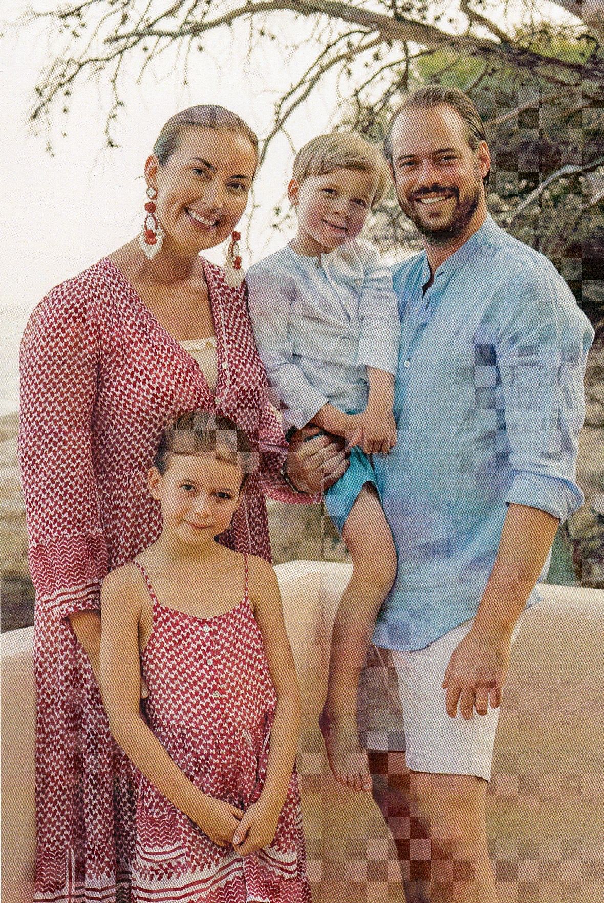 Prince Felix and Princess Claire of Luxembourg Christmas 2022 ...