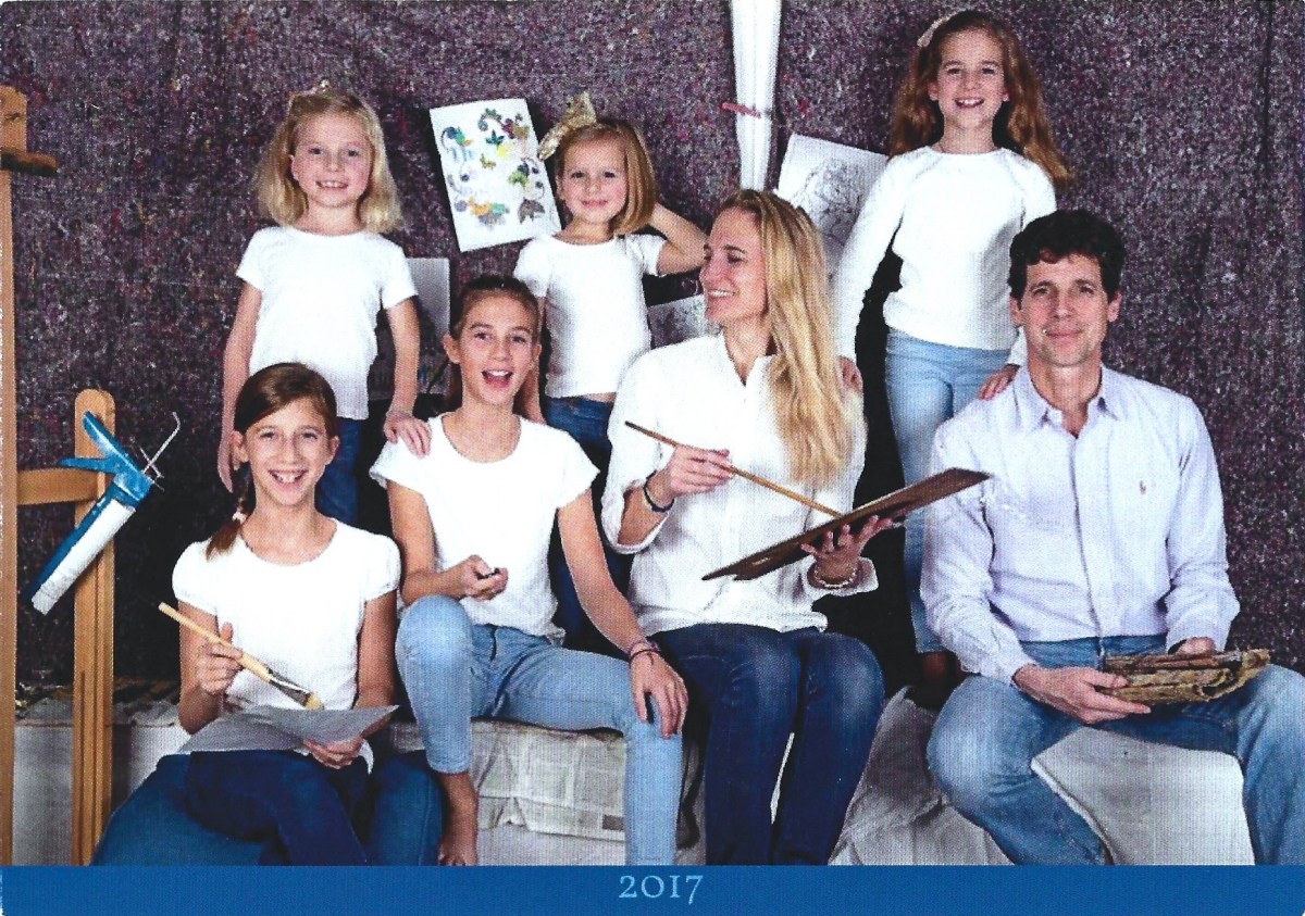 Graf Ignaz and Gräfin Robina zu Toerring-Jettenbach on the occasion of Christmas 2017 ...