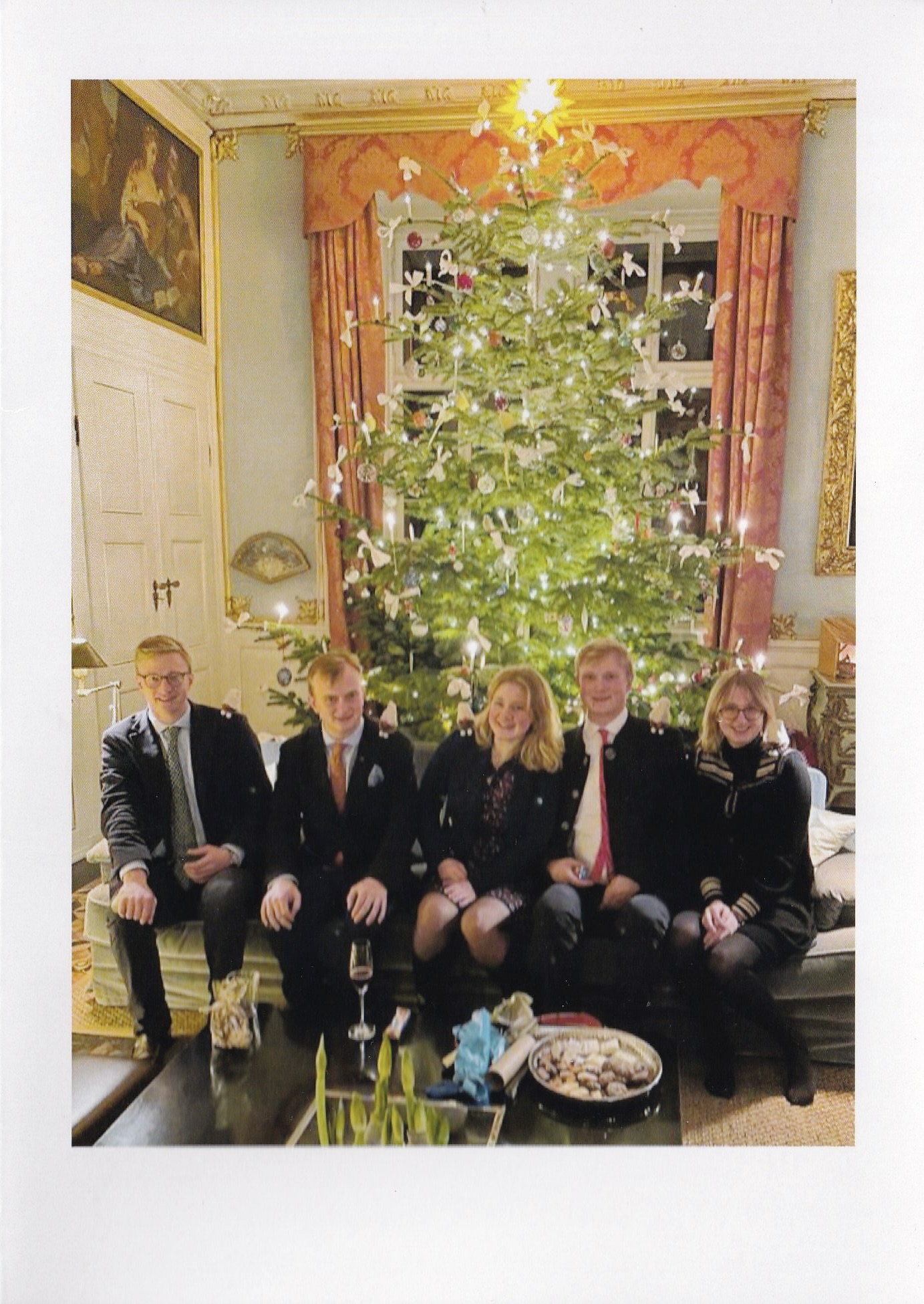 Stephan and Maria, The Prince and Princess de Lippe Christmas 2023 ...