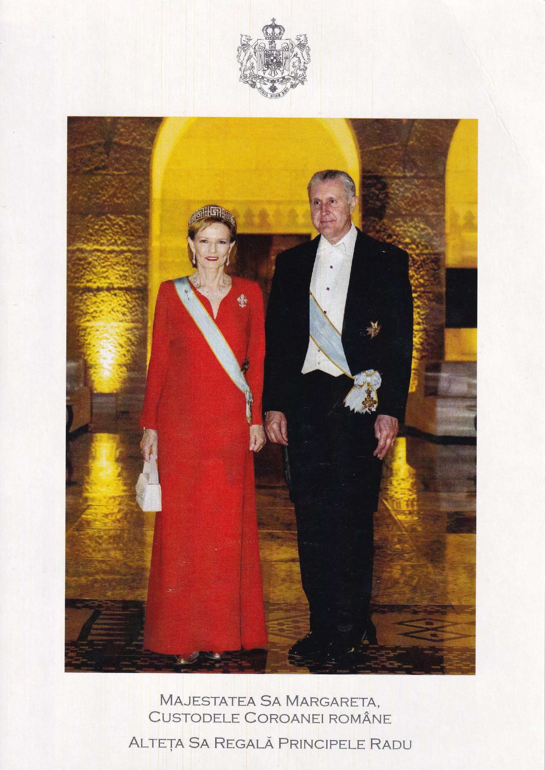 Margareta, The Custodian of The Crown and Prince Radu of Romania ...