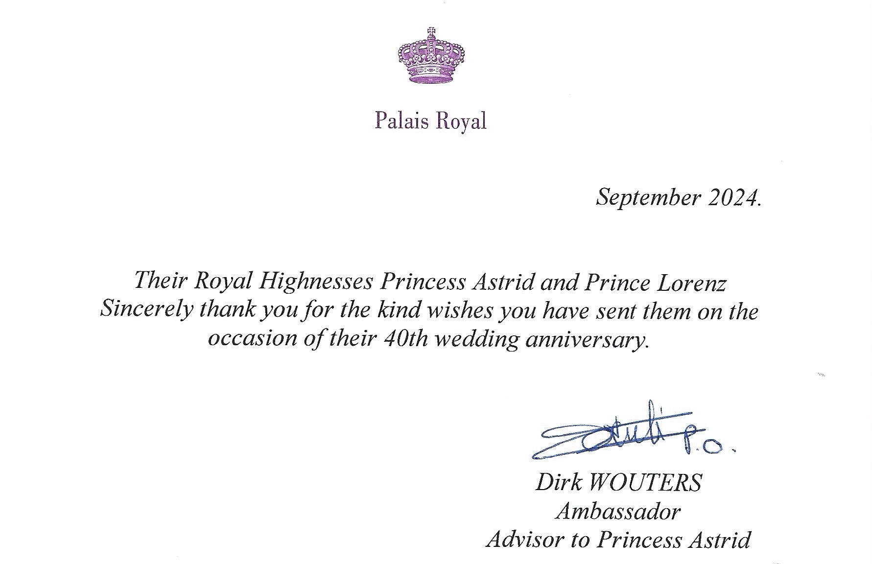 Prince Lorenz and Princess Astrid of Belgium, The Archduke and ...