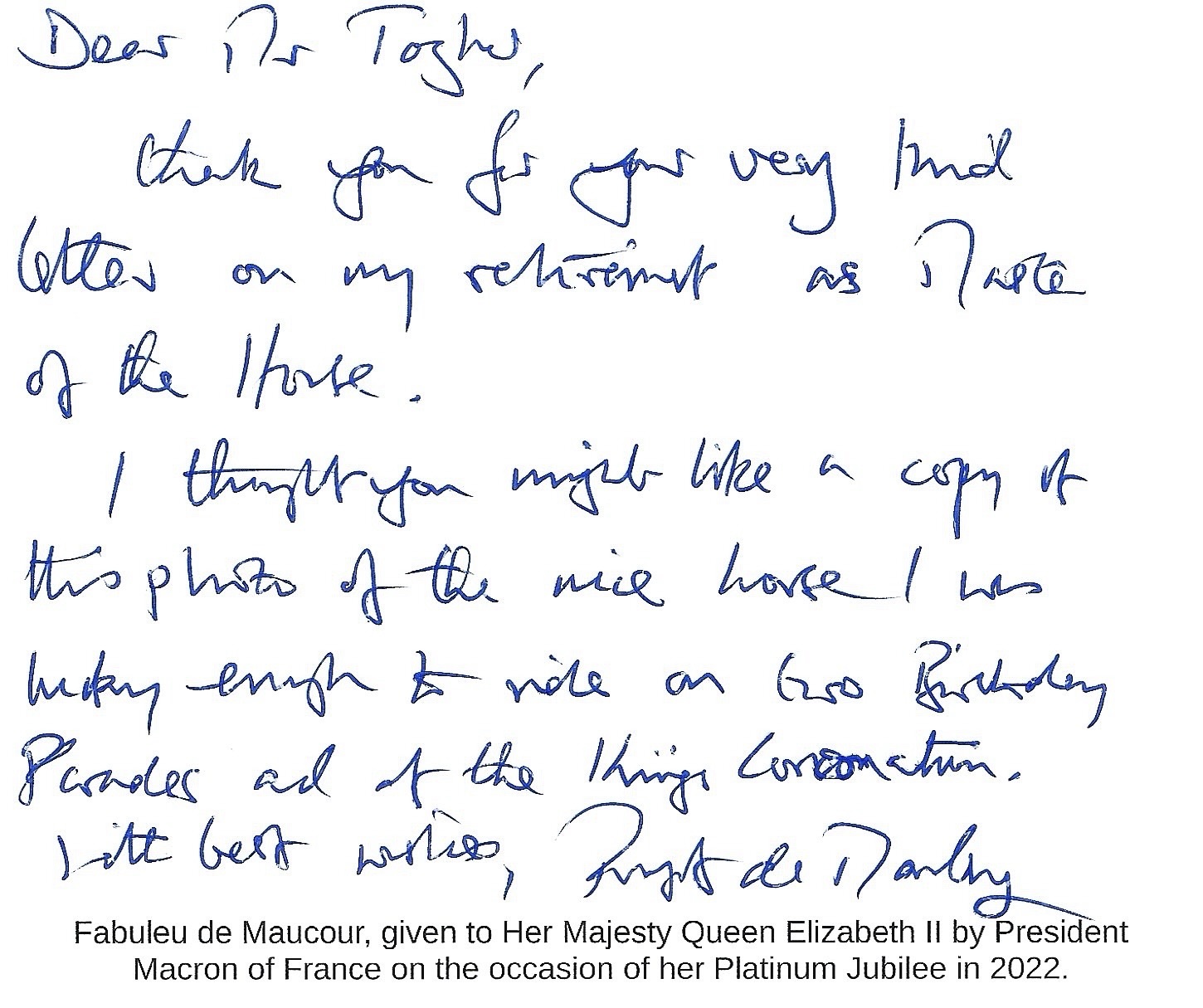 Lieutenant Colonel Rupert Ponsonby, 7th Baron de Mauley Retirement as ...