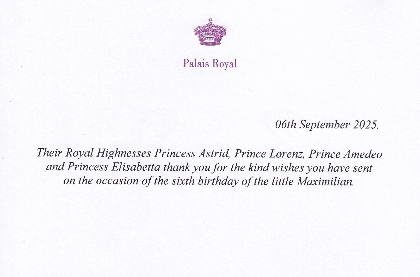 Archduke Maximilian of Austria-Este’s 6th Birthday – RoyalResponses