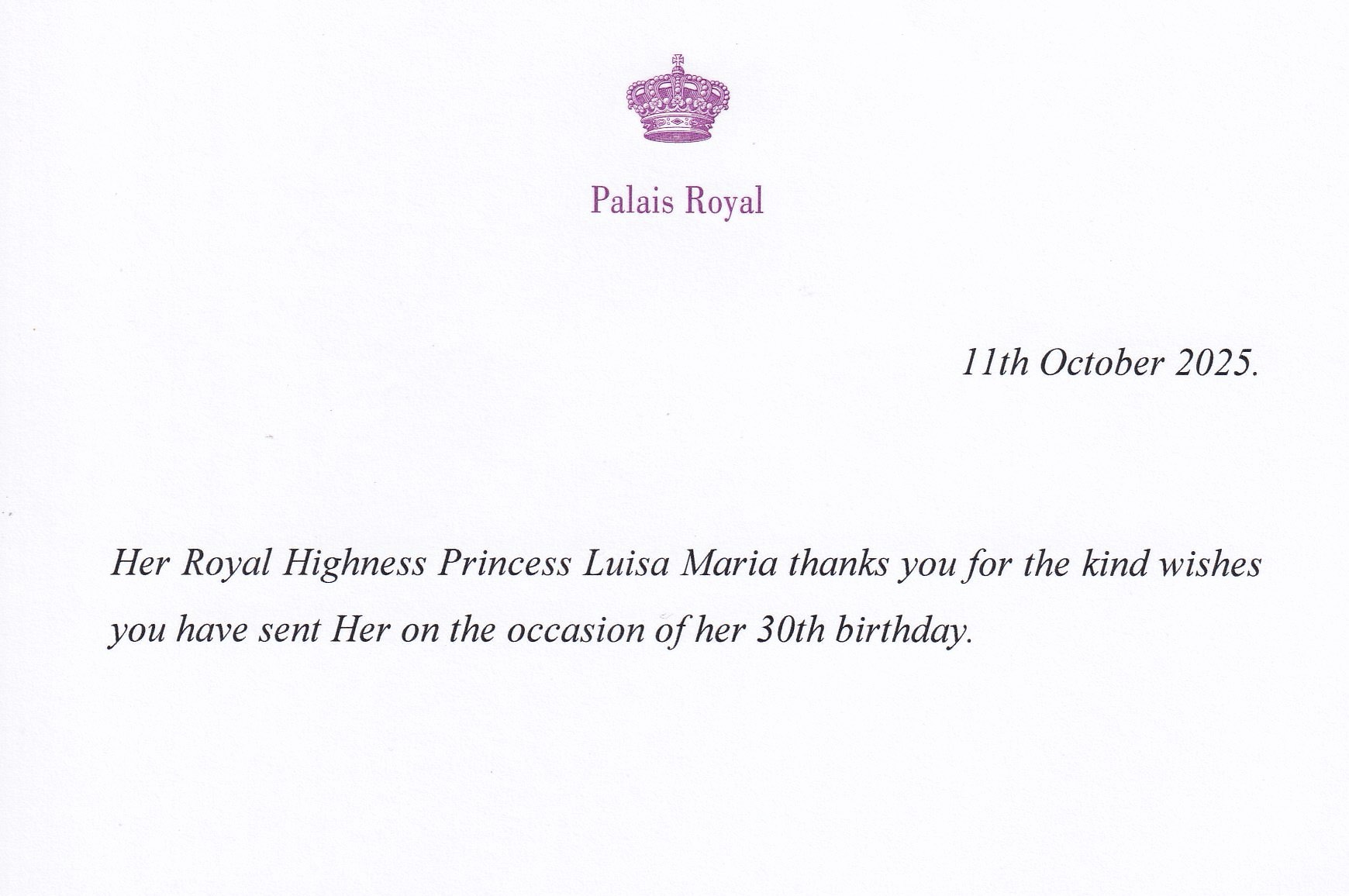 Princess Luisa Maria of Belgium, Archduchess of Austria-Este’s 30th ...