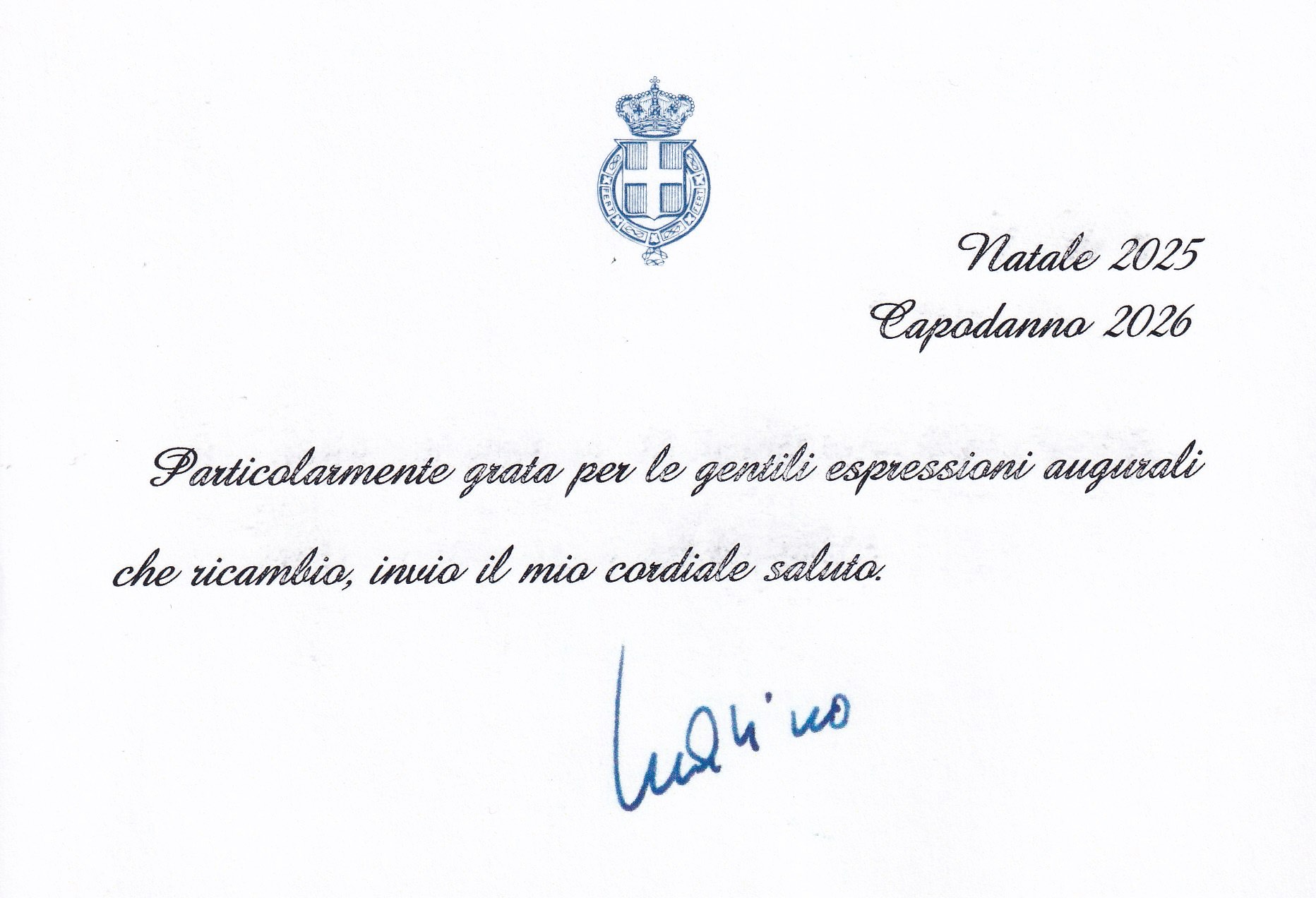 Marina of Savoy, The Princess of Naples Christmas 2025 – RoyalResponses